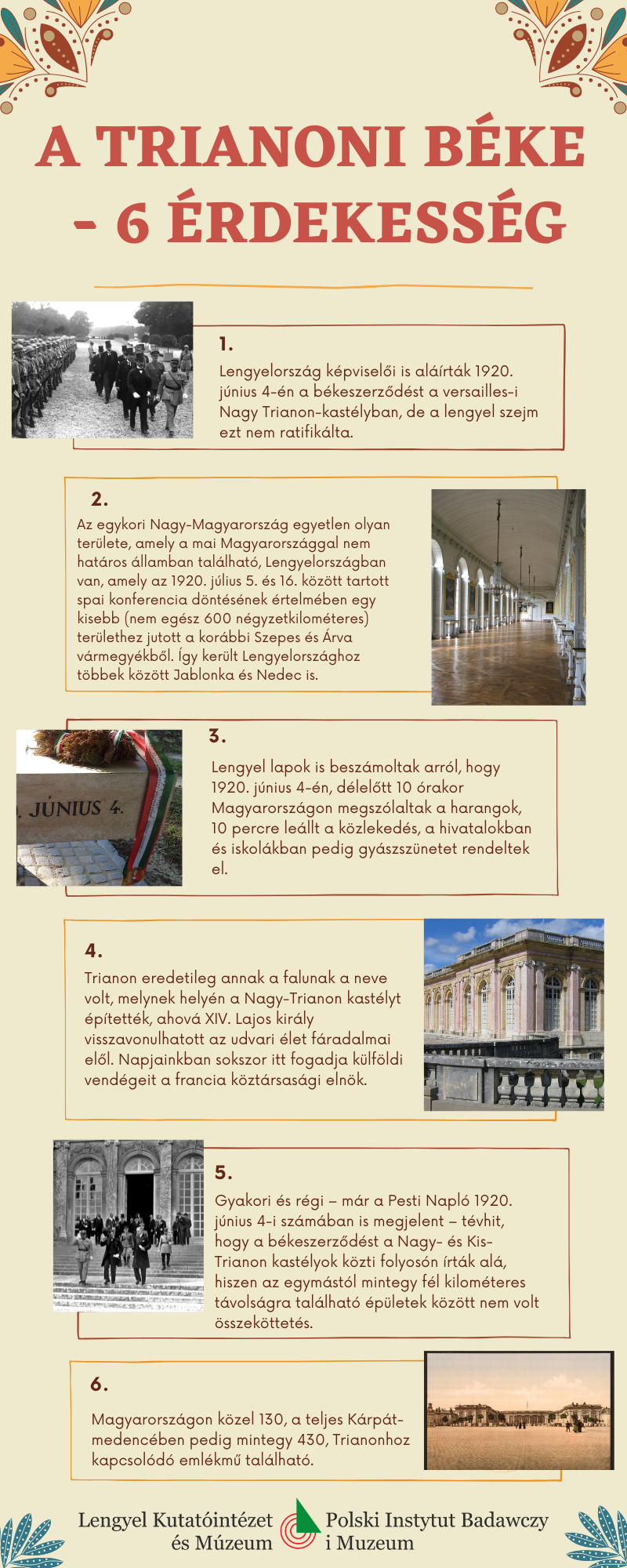A trianoni béke – 6 érdekesség – Polski Instytut Badawczy i Muzeum ...